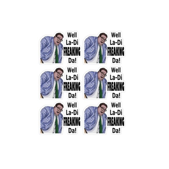 Design | Chris Farley Matt Foley Laminated Vinyl Stickers 14 | Poshmark